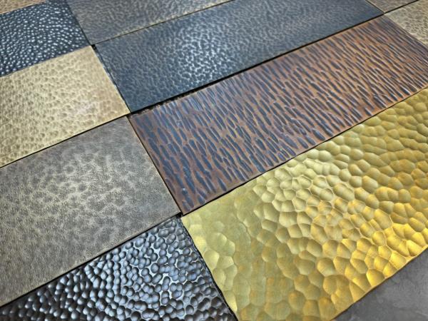 Quality Antique Finish Hand Forged Stainless Steel Plate Custom Sizes For Furniture Decor for sale