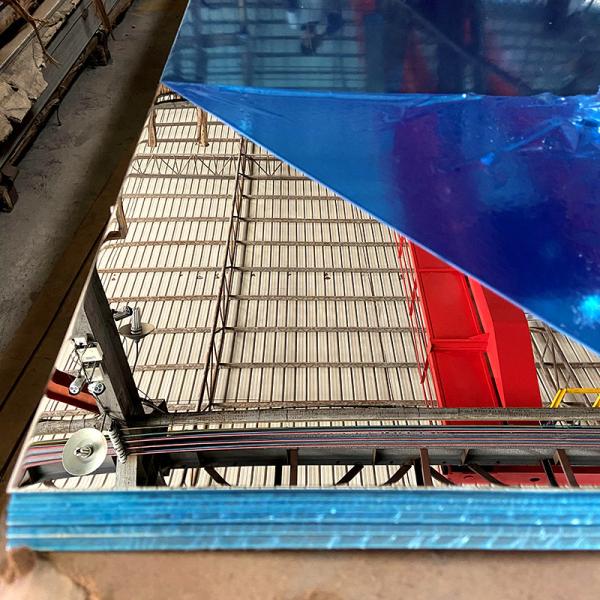 Quality Mirror Polished Stainless Steel Sheet High Gloss Corrosion Resistant For Commercial Decor for sale