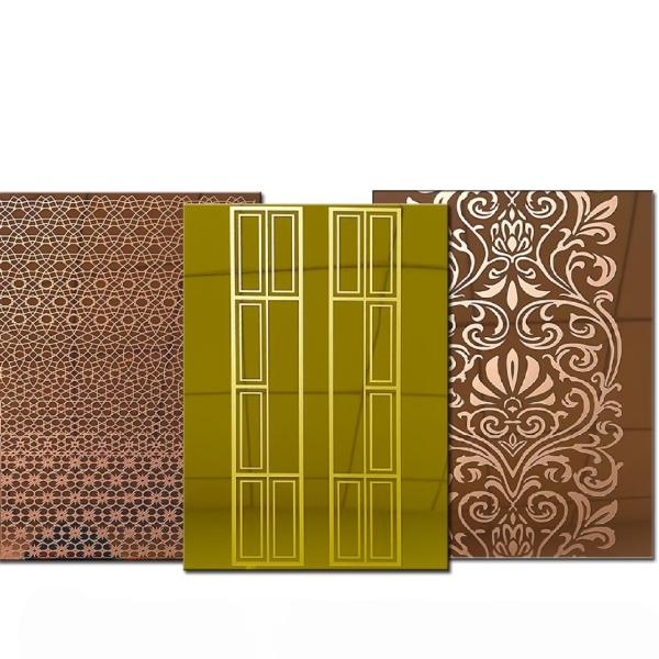 Quality Customized Etched Stainless Steel Sheet For Aerospace Medical Industry Decoration for sale