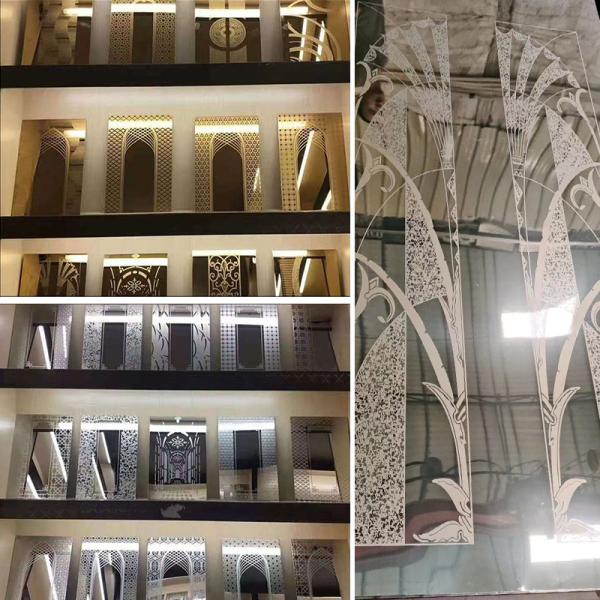 Quality Smooth Etched Stainless Steel Sheet Anti Slip Customized Size Steel Decorative Sheets for sale