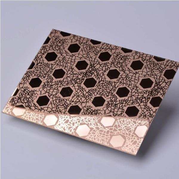 Quality 304 316L Stainless Steel Etched Sheet Precision Fit For High Tech Equipment Components for sale