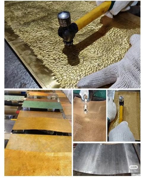 Quality Weather Resistant Hand Hammered Stainless Steel Sheets For Outdoor Patio Covers for sale