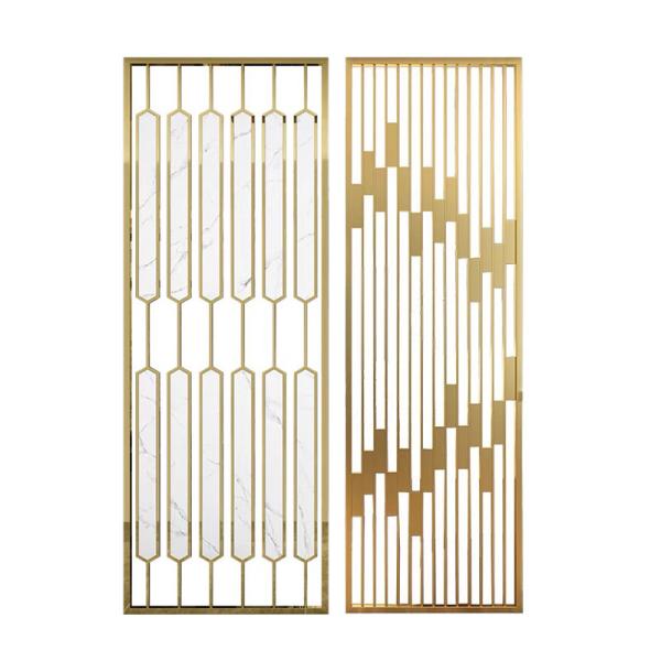 Quality Freestanding Stainless Steel Screen Partition Corrosion Resistant For Commercial Residential for sale