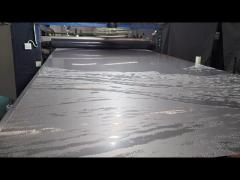 etched stainless steel plate
