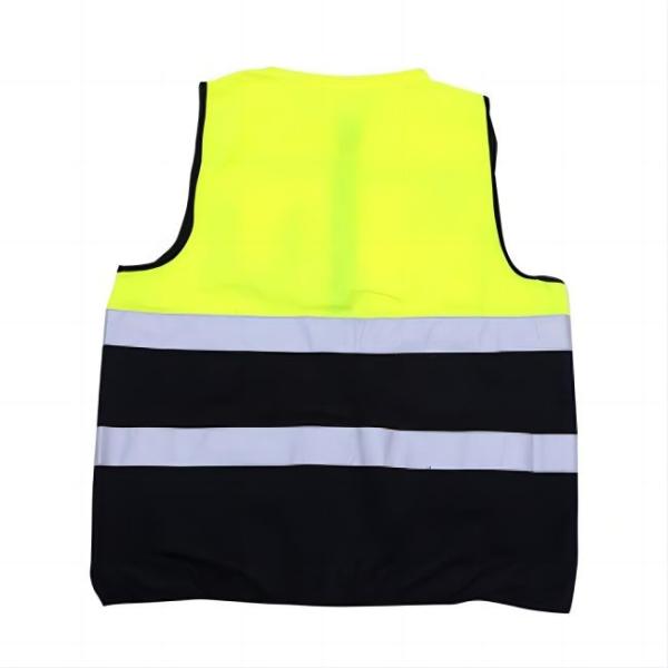 360 Degree Industrial Working Reflective Safety Vest With Pockets 120g 5cm Tape
