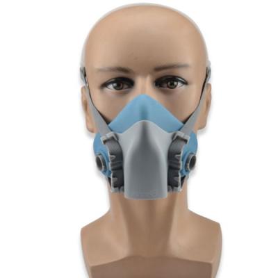 Cina I respiratori d'insabbiamento della semimaschera dell'anti nebbia spolverano il respiratore ad aria purificata del mezzo fronte della difesa di gas in vendita