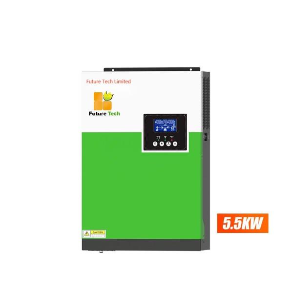 5.5KW à la maison outre de l'inverseur hybride de grille 220V/230V Max Parallel To 12 unités