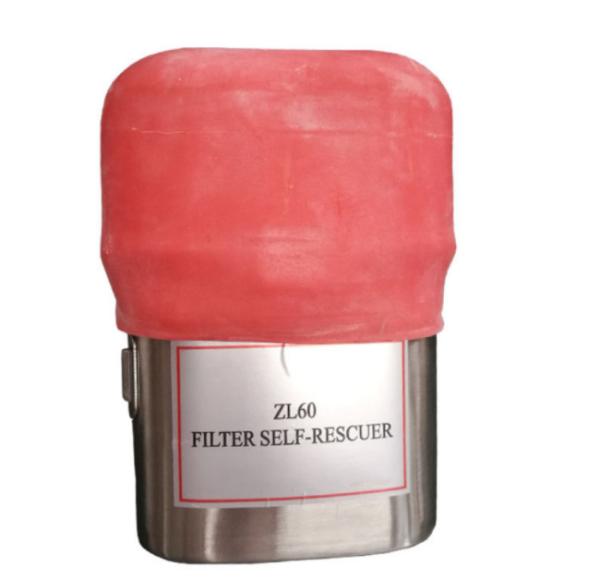 Small Size  ZL60 Self-Rescuer Respirator Internal Chemicals Include For Underground Mining
