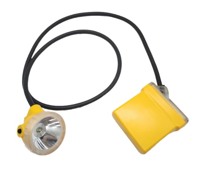 KL8M Miner Lamp in use in underground environment