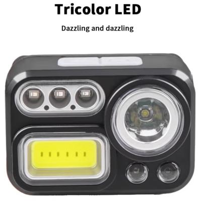中国 1 LEDヘッドランプの4色 500ルメン超明るいモーションセンサーヘッドランプ 販売のため