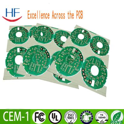 China Placa de circuito impreso de PCB de un solo lado de 1,6 mm de espesor 1 oz sin máscara de soldadura en venta