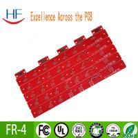 China Custom Prototype Single Sided PCB Board FR-4 3Mil Line Width Lead Free HASL for sale