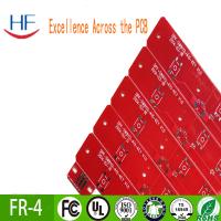 China Custom Prototype Single Sided PCB Board FR-4 3Mil Line Width Lead Free HASL for sale