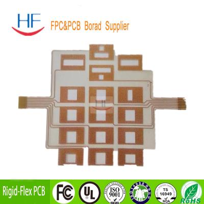 China Rigid Flex FR4 Double-Sided PCB Fabrication 2 Layer OEM Te koop