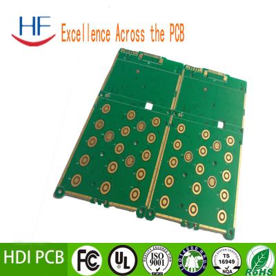 Cina HDI Multilayer PCB Circuit Board Fr4 1.6 1OZ Immersione oro Finitura superficiale in vendita