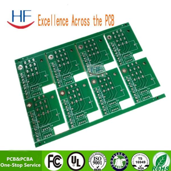Green Solder Mask Electronic PCB Board Double Side 12v For Audio Amplifier from China Factory