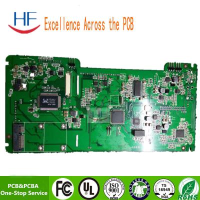Cina 1.2MM LED PCB Assembly Board rigido a doppio lato immersione oro FR4 in vendita