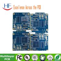 China Multilayer Quick Turn Rigid PCB Circuit Board 2 Layer Aluminium Substrate 24 Hour Delivery for sale