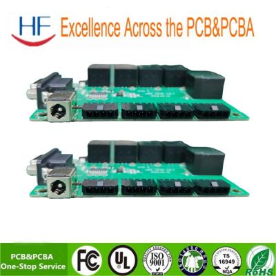 Cina 4 strati FR4 PCB assemblaggio con maschera di saldatura verde 1 oz rame 1.6 mm PCBA per il controllo dell'industria in vendita