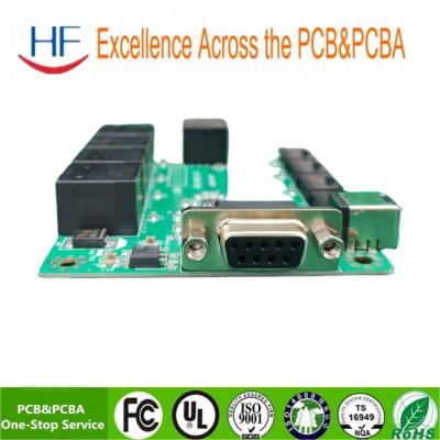 Cina 4 strati FR4 PCB assemblaggio con maschera di saldatura verde 1 oz rame 1.6 mm PCBA per il controllo dell'industria in vendita