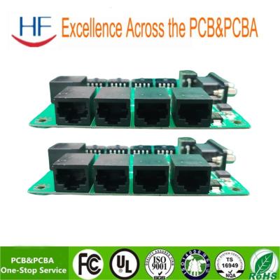 Cina 4 strati FR4 PCB assemblaggio con maschera di saldatura verde 1 oz rame 1.6 mm PCBA per il controllo dell'industria in vendita