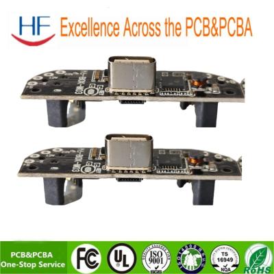 中国 Bluetooth イヤホンワイヤ レッサーホン充電器 PCB PCBA 大量生産 1.0mm ボード厚さと1オンス銅厚さ 販売のため