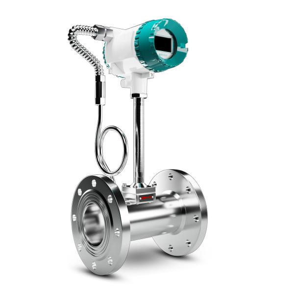 Quality Vortex Flow Meter Price Compress air Nitrogen Saturated Overheat Steam Flowmeter Gas Flow Meter for sale
