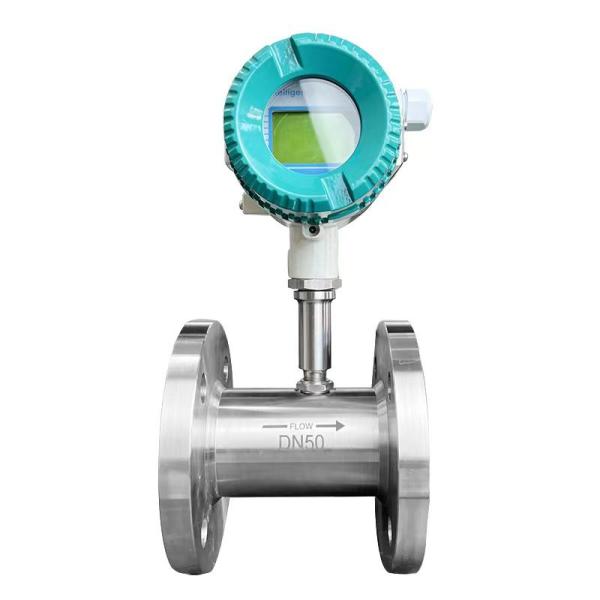 Quality 4-20mA Pulse RS485 Battery Pure Water Flowmeter SS304 SS316L Diesel Fuel Edible Oil Medidor De Flujo Turbine Flow Meter for sale