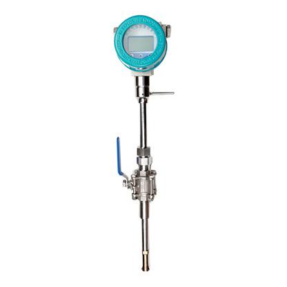 Quality 4-20mA/Pulse/RS485 Common Steady-state Gas Insertion Connection Flowmeters Thermal Gas Mass Flow Meter for sale