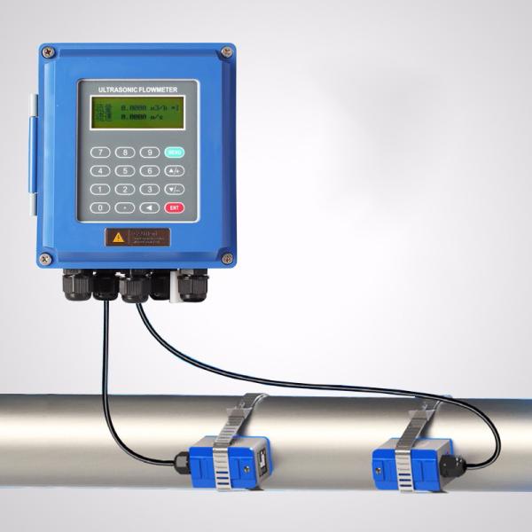 Quality Best Price RS485 Clamp Type Wall Mounted Ultrasonic Flow Meter for sale