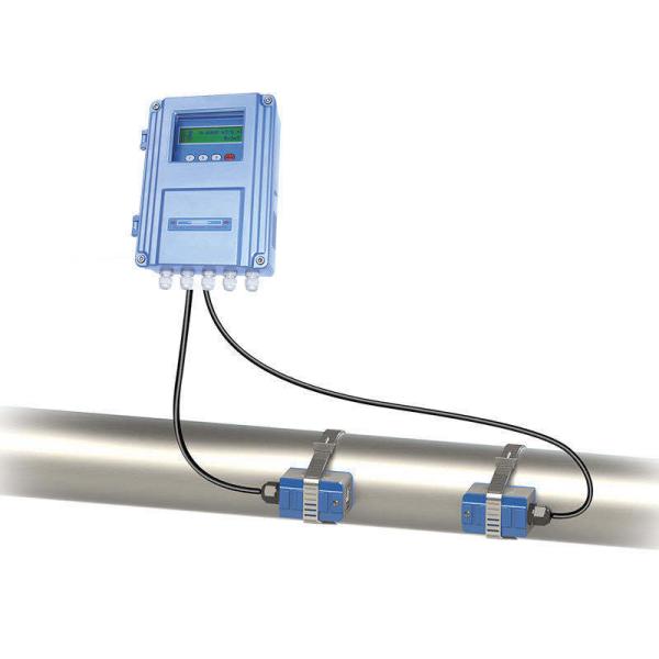 Quality Best Price RS485 Clamp Type Wall Mounted Ultrasonic Flow Meter for sale