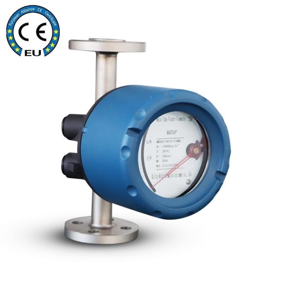 Quality DN32 Flowmeters Water Meters Sanitary Type Metal Tube Pipe Rotameter for sale