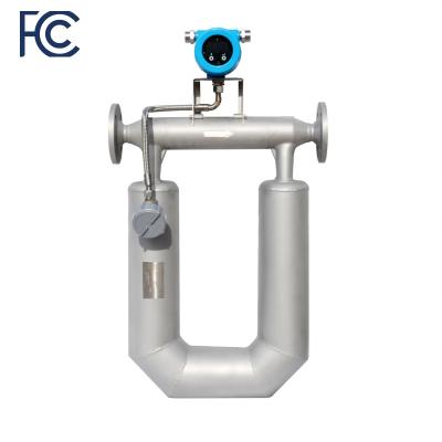 China DN50 Chemical Flowmeters High Precision 24VDC Coriolis Mass Flowmeter for sale