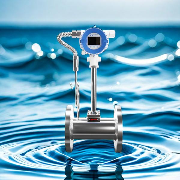 Quality Steam Micro Flowmeter Wireless Digital Air Vortex Flow Meter for Steam for sale