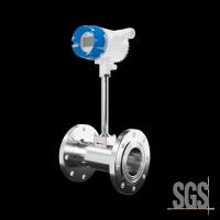 China Oxygen Flow Meter Lpg Flow Meters RS485 High Temperature LUGB Vortex Flowmeter for sale