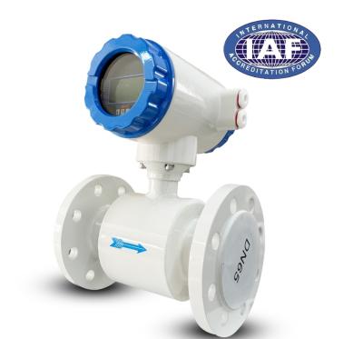China Electromagnetic Flow Meter Manufacturer DN500 Water Acid Slurry Flowmeter for sale