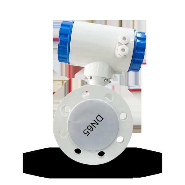 Quality High Accuracy Seawater Sanitary Milk Beer Liquid Electromagnetic Flow Meter for sale