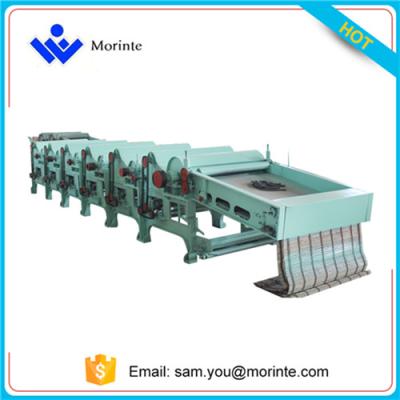 China Six roller fabric waste recycling machine for sale