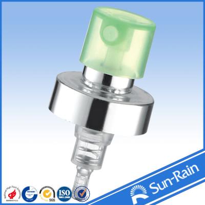 Cina 15/400 18/400 20/400 di rosso verde bianco del profumo dello spruzzatore brillante di alluminio della pompa in vendita