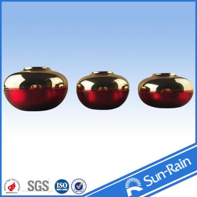 中国 15g 30g 50g の一等級の贅沢なアクリルのプラスチック クリームは丸型を震動させます 販売のため