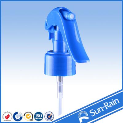 Cina spruzzatore per la pulizia, pompa di innesco di PlasticMini di 24/410 blu dello spruzzo della bottiglia in vendita