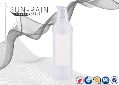 China SR-2111A Aangepaste de pomp kosmetische verpakkende fles zonder lucht van pp met plastic pomp Te koop
