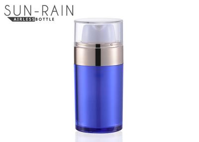 Cina La bottiglia cosmetica rotonda senz'aria 30ml 50ml della pompa di Royalblue svuota i contenitori SR-2151A in vendita