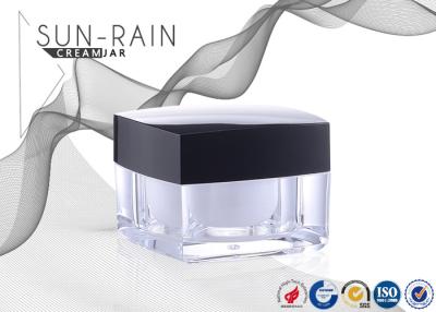 China SUNRAIN PMMA vacian los tarros plásticos 15ml 30ml 50ml SR-2305A del cosmético en venta