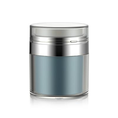 Cina Barattoli senz'aria riutilizzabili acrilici doppi della crema della bottiglia per crema in vendita
