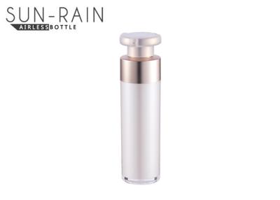 China Lotionspumpflaschen SR-2278B luftlosen Pumpflaschen der Plastik PMMA 15ml runde zu verkaufen