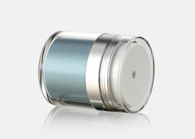 Cina Bottiglia senz'aria riutilizzabile libera della pompa del campione 50ml per il fondamento, siero, lozione in vendita