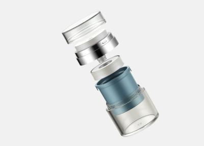 Cina Bottiglia senz'aria riutilizzabile libera della pompa del campione 50ml per il fondamento, siero, lozione in vendita
