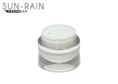 Cina Provi liberamente il barattolo trasparente della lozione dei barattoli di plastica del cosmetico che imballa 50ml SR-2304 in vendita