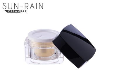 Cina Il cosmetico di plastica doppio acrilico stona la crema SR-2305A di cura di pelle di 3g 5g 15g in vendita